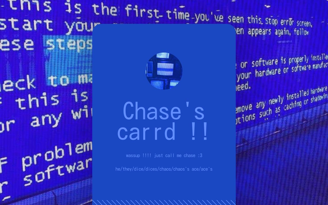 chase's card :3